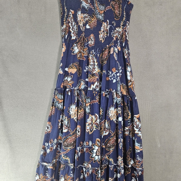 Jaase | Dresses | Jaase Endless Summer Bohemian Midnight Blue Floral ...